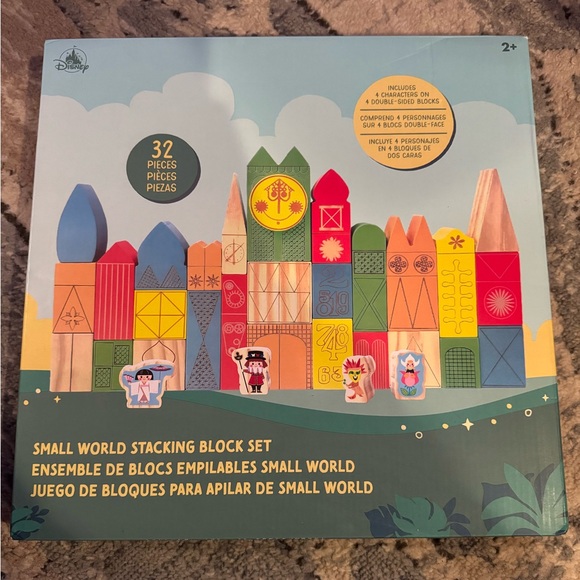 Disney | Toys | Disney Parks Its A Small World Stacking Block Set ...